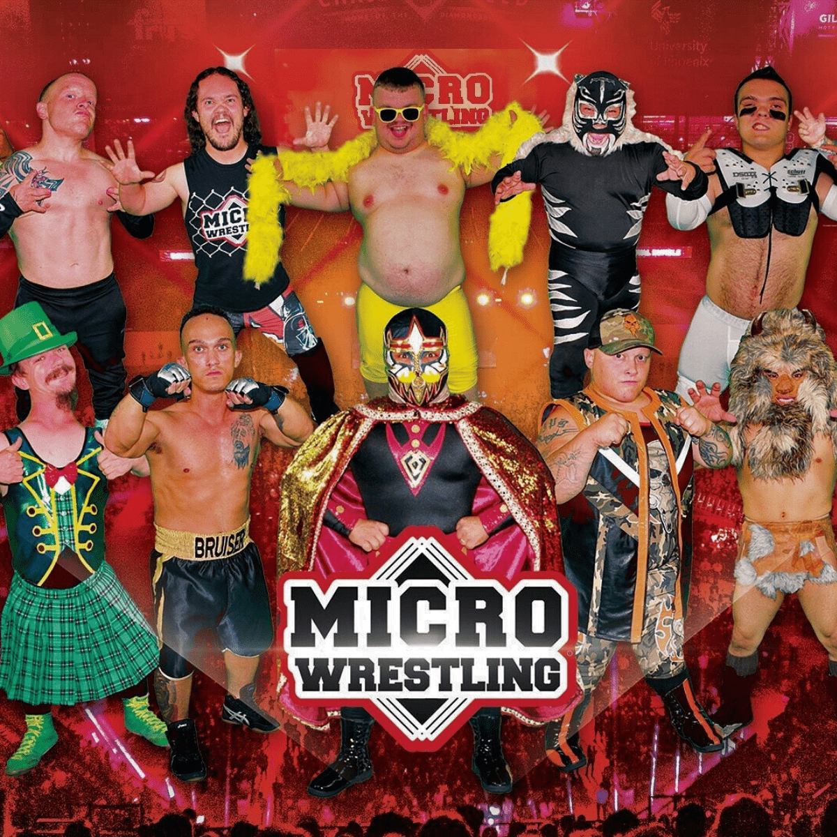 Micro Wrestling Federation: Unique Indoor Entertainment in Pigeon Forge - Pigeon Forge Passport