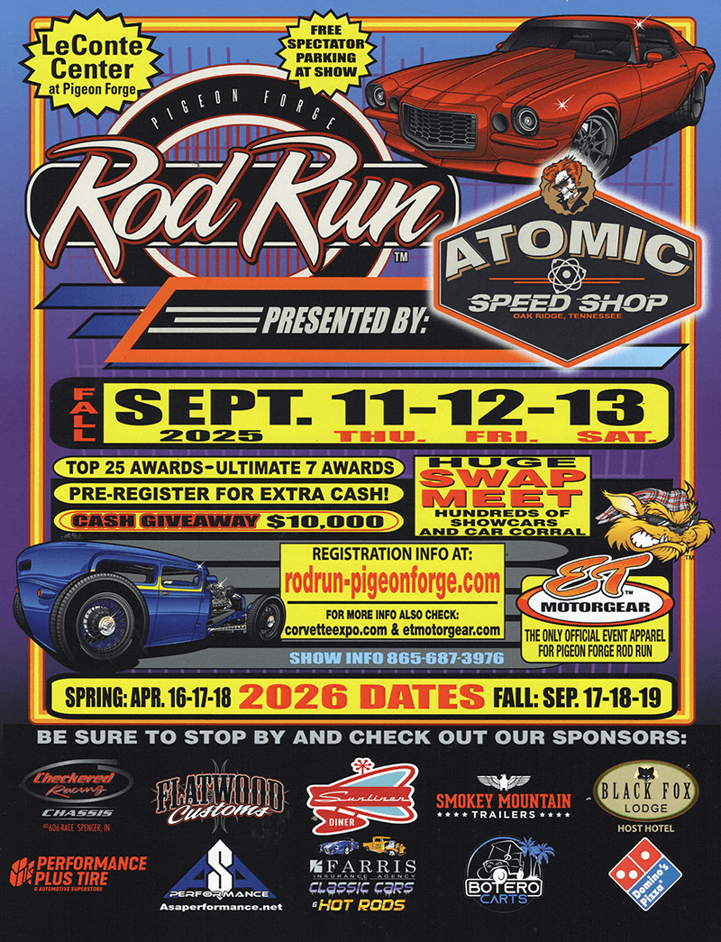 When is the Pigeon Forge Rod Run: Latest Dates & Guidebook